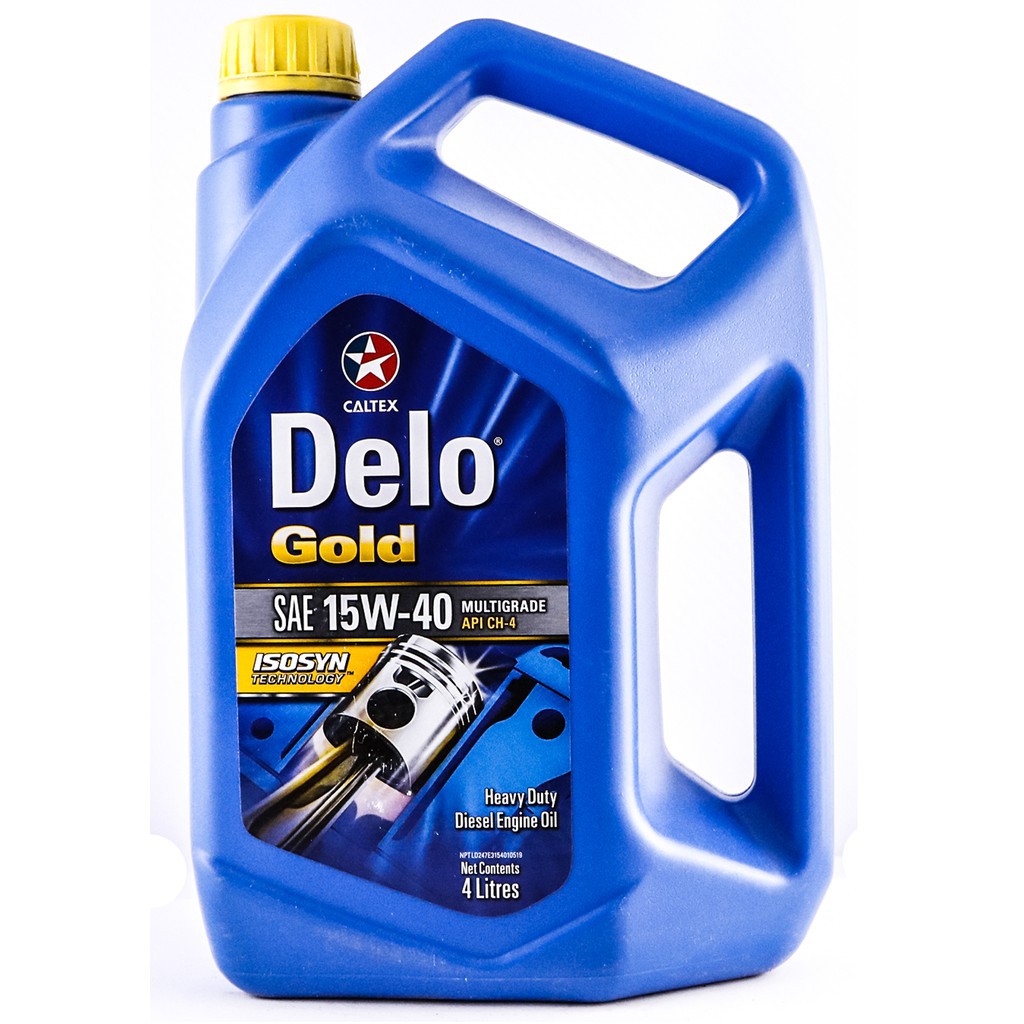 Delo Gold 15W-40 1 gal | Shopee Philippines