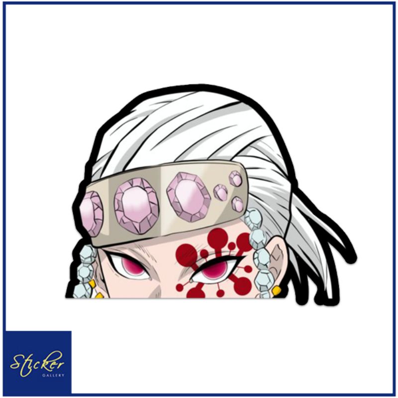 TENGEN UZUI PEEKER DEMON SLAYER Waterproof Vinyl Sticker | Shopee ...