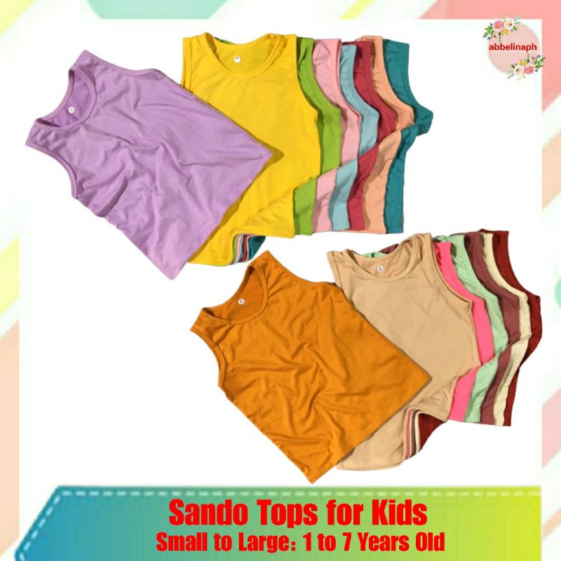 New Arrival! Sando for Girls-Small to Large-(Eca) | Shopee Philippines