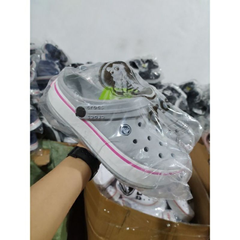 8220 CLOSS SEMI HIGH HELD CLOG SLIPPERS FOR WOMEN (add 1 size) | Shopee Philippines