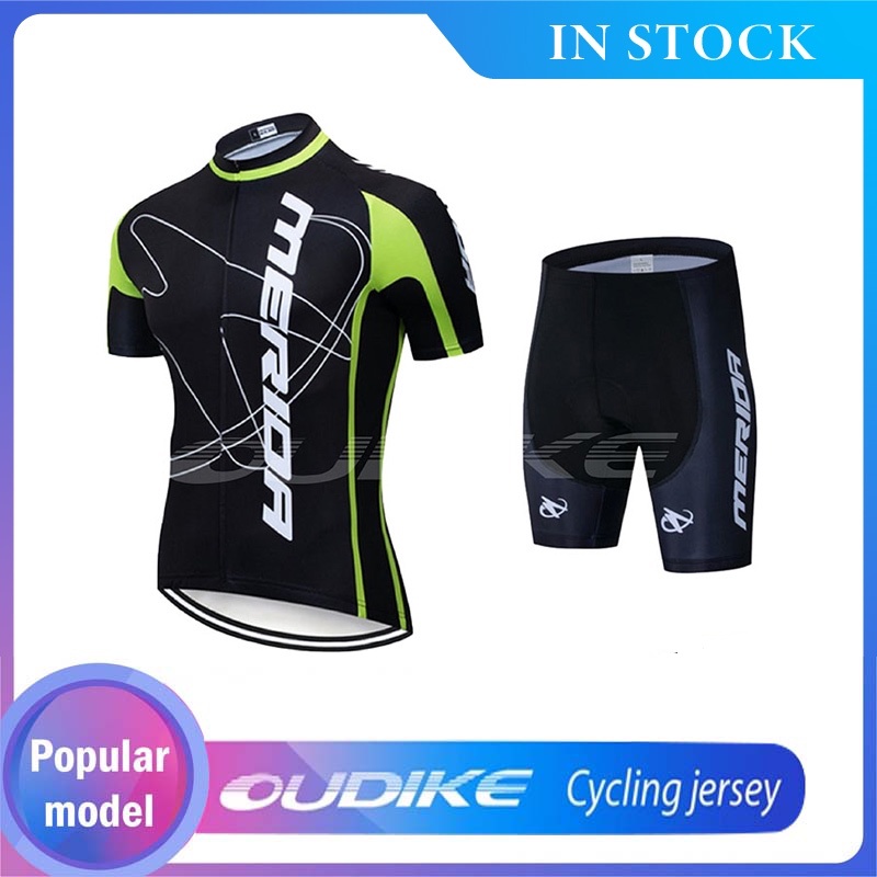 [In Stock]OUDIKE Cycling jersey Pro Team Bicycle Clothing Breathable Summer Quick Dry Racing ...