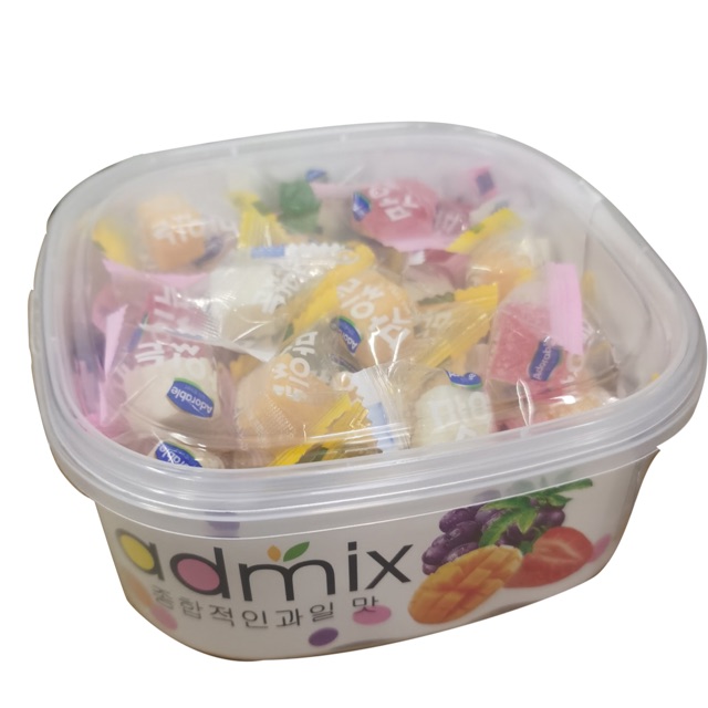 Adorable Admix Fruit Soft Candy Assorted Flavor 308g Jar | Shopee ...