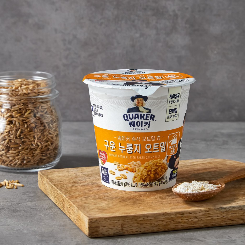 [KIM's PICKs★]🇰🇷Korean Style QUAKER Oatmeal Cup/ Diet Food/ Diet Shake ...