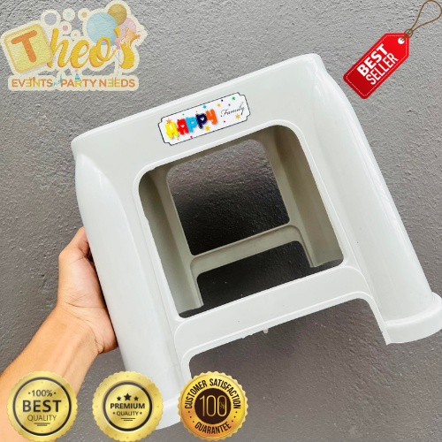 #7777 Thickened plastic stool, household plastic stool, small square ...