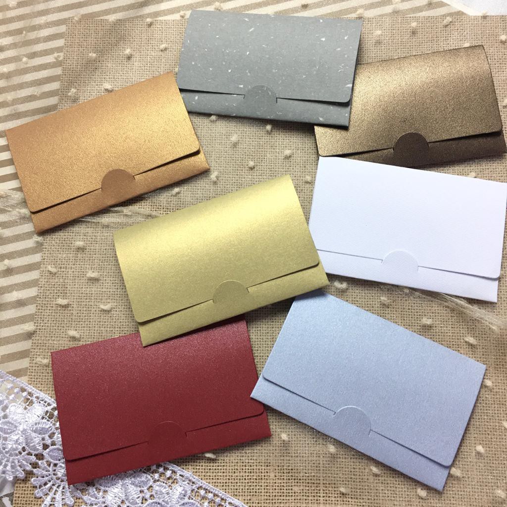 Thick Mini Envelope 6.5x10cm | Minigold Envelope, Money Envelope by ...