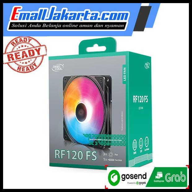 Deepcool Fan Rf120 Fs Rgb Led 3In1 Pc Casing Cooling Fan 12Cm 3Pcs ...