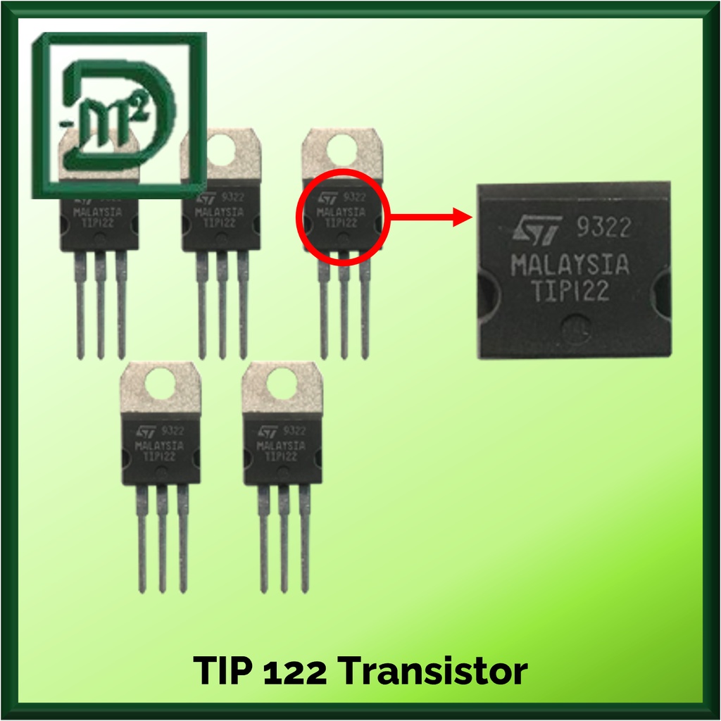 TIP 122 Darlington Transistor (5pcs) | Shopee Philippines