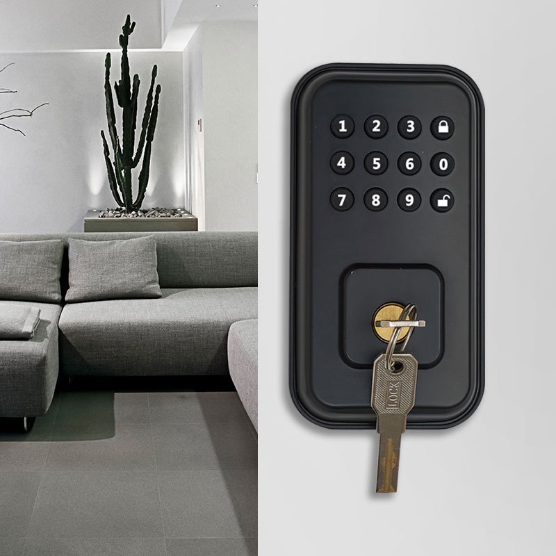 Smart Lock Password Code Lock Deadbolt Automatic Electric Single Latch ...
