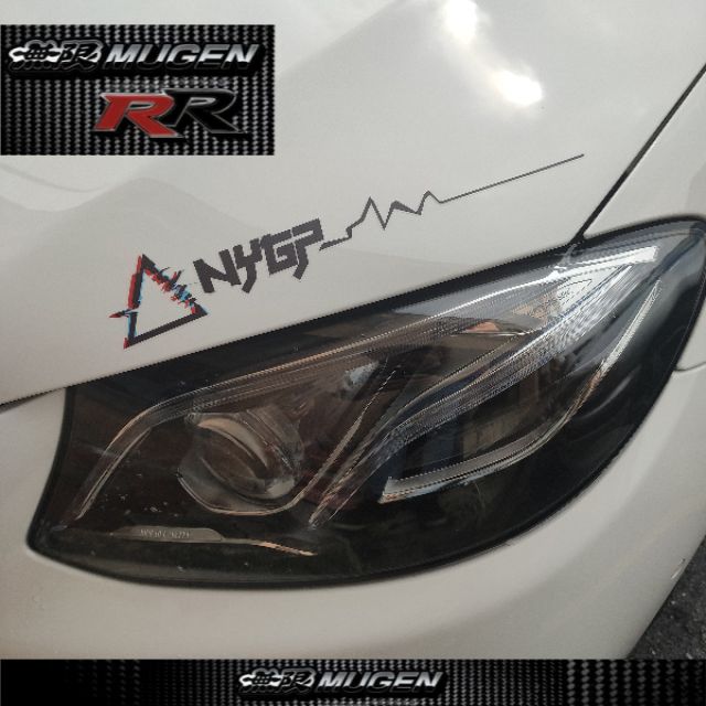 NYGP DESIGNED CAR BONNET STICKER MYVI AXIA VIVA ARUZ CITY VIOS CIVIC ...