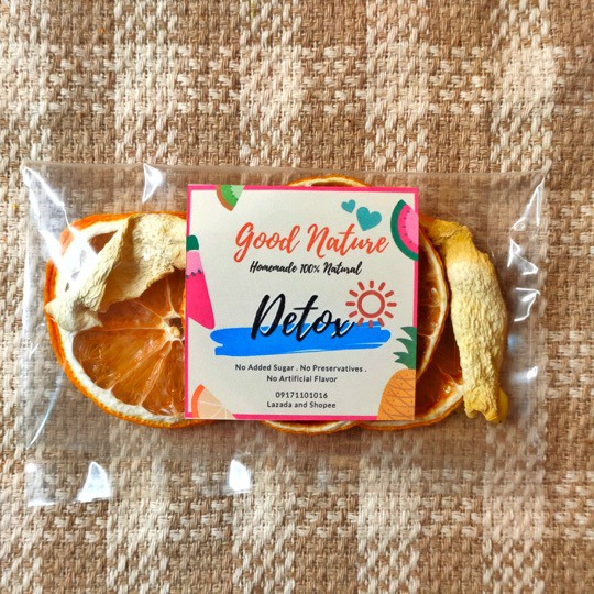 Lemon + Luya (Ginger) | Good Nature | 1 Pack (8g-10g) | FruitTea for ...