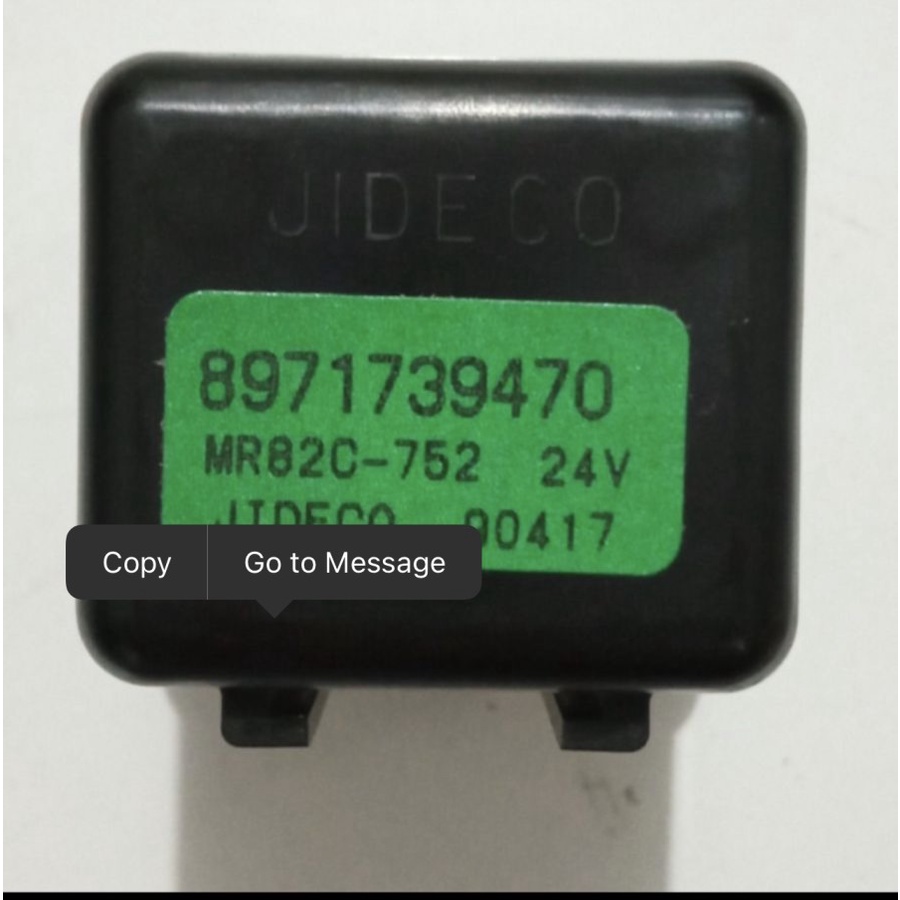 Isuzu ELF nkr 71. Starter relay 8972649470 | Shopee Philippines