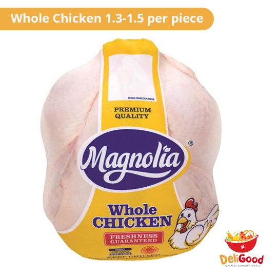Magnolia Fresh Whole Chicken 1.2-1.4 kilos per piece | Shopee Philippines