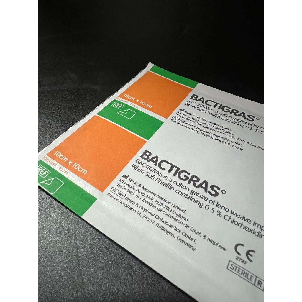 BACTIGRAS DRESSING BANDAGE 10X10 PER PIECE | Shopee Philippines
