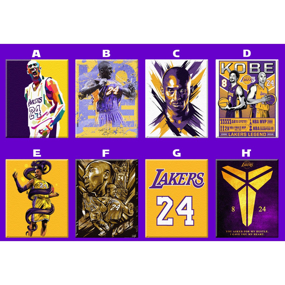 Kobe Bryant Black Mamba NBA Lakers Basketball Ref Magnet Collectible ...