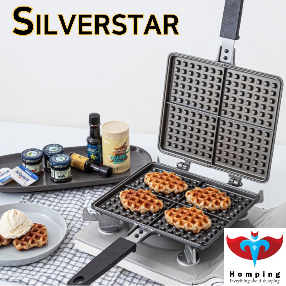 [SILVERSTAR] Silver Star OIC Induction BIG Square Waffle Pan Detachable ...