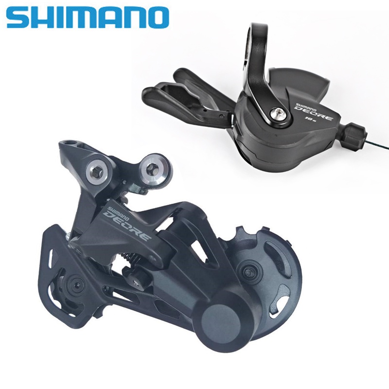 Shimano Deore M4100 MTB Mountain Bike Groupset 10 Speed RD-M4120 Rear Derailleur SL-M4100 Right ...