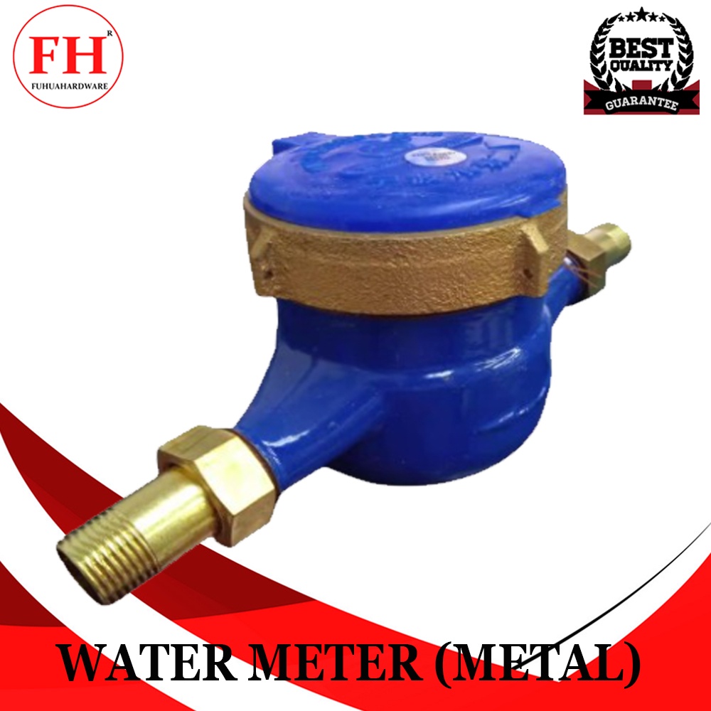 SUNRISE HEAVY DUTY WATER METER METAL BODY SUBMETER COMPLETE SET ...
