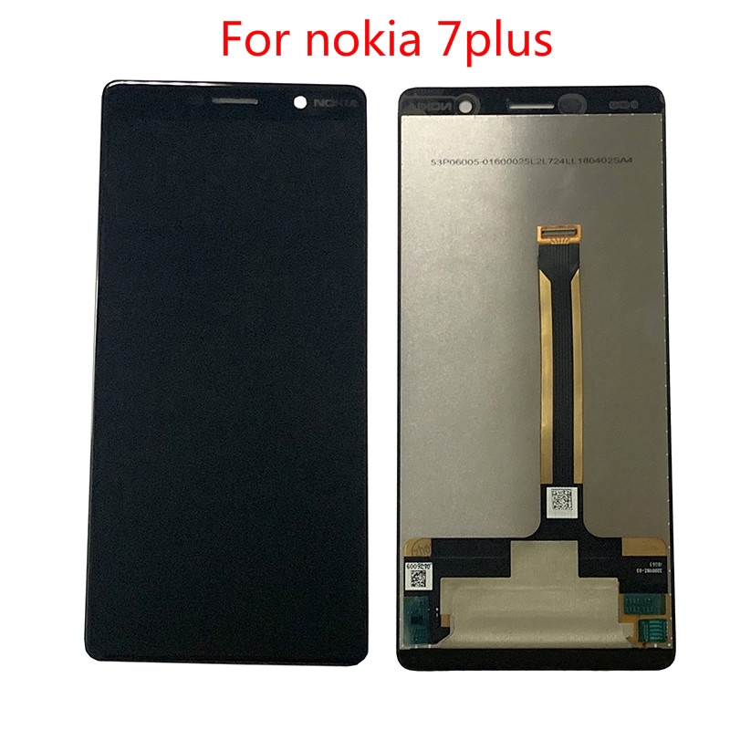 6.0 "Original Display for Nokia 7 Plus lcd 7 Plus touch screen display ...