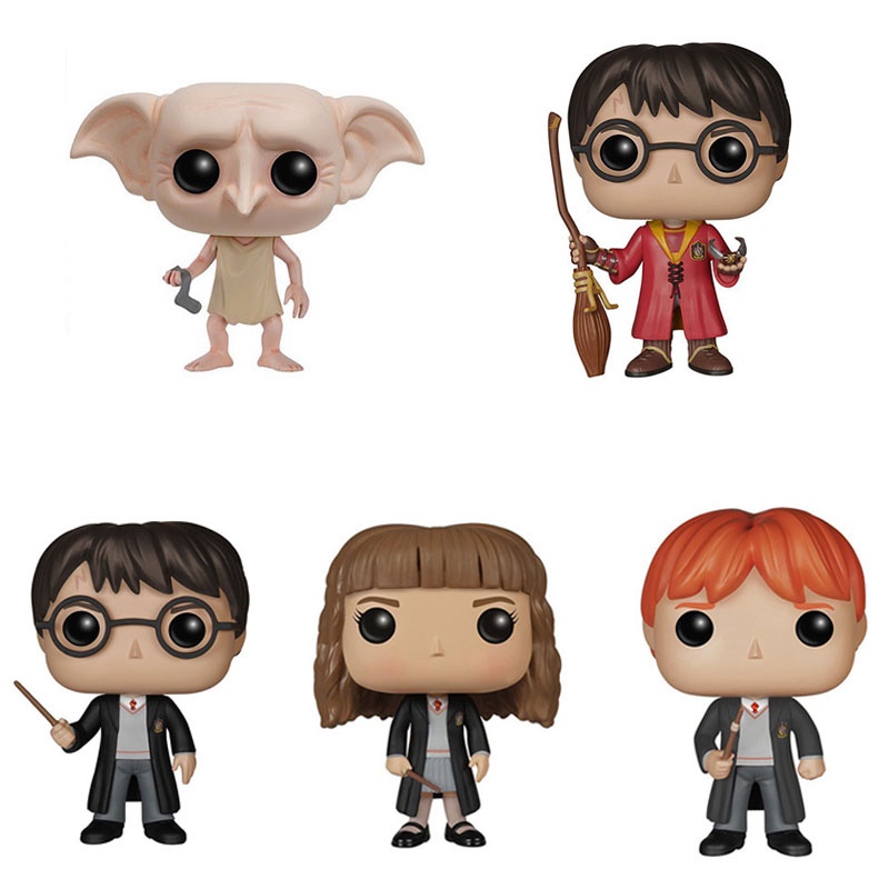 Harry Potter Ron Hermione Dobby Model Toys Doll | Shopee Philippines