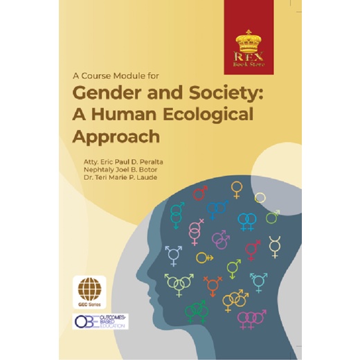 A Course Module For Gender And Society A Human Ecological Approach 2019 Edition Shopee 