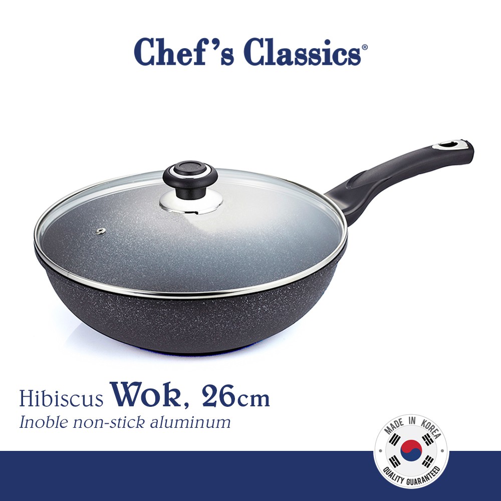 Chef's Classics Hibiscus Plus Non-Stick Wok, 26cm | Shopee Philippines
