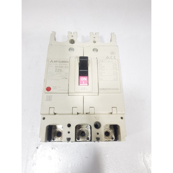 Circuit Breaker 3Phase 125A & 225A NF250-CW/CV MCCB MITSUBISHI(Original ...
