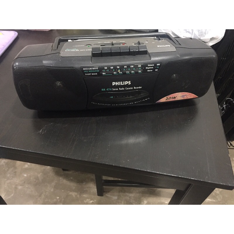 Philips Stereo Radio Cassette Recorder | Shopee Philippines