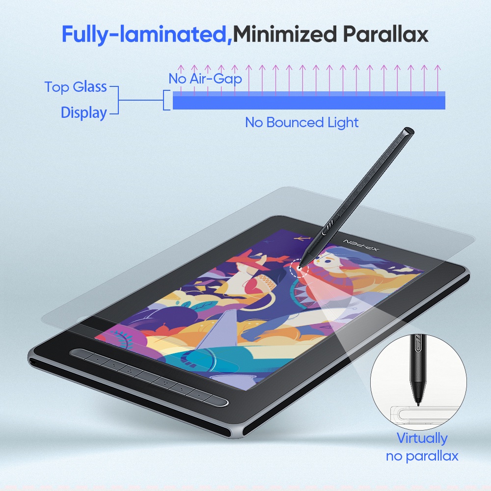 XPPen Artist 13 2nd Graphic Display Pen Display Drawing Monitor Support ...