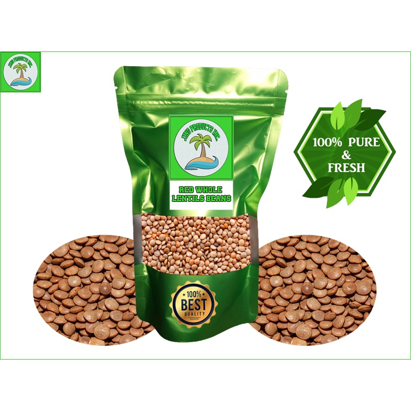 Red Whole Lentils Beans With Skin (500g, 1000g) - Imported From India ...