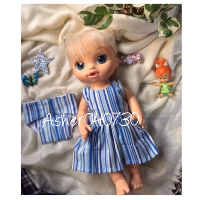 Baby Alive Clothes/Baby Alive Sunday Dress with Matching Diaper(Doll ...