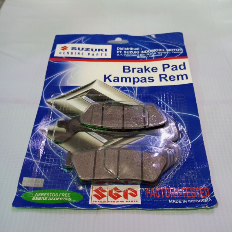 Suzuki Gixxer155 GSX-R150 GSX-S150 Raider150 F.i Front Brake Pad Sgp ...