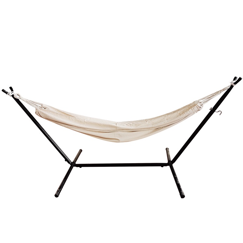 indoor hammock Double Hammock with Space Saving Steel Stand hammock ...