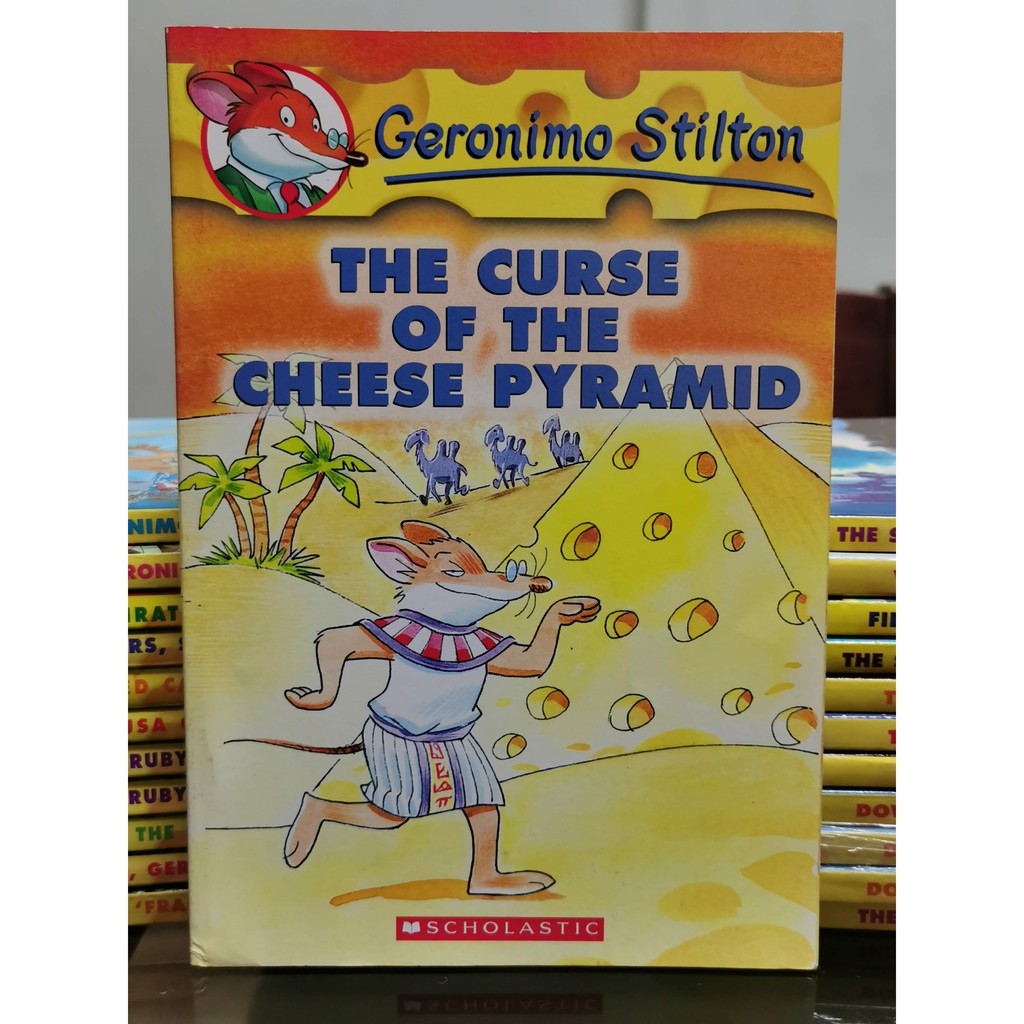 Geronimo Stilton #2 THE CURSE OF THE CHEESE PYRAMID (pre loved ...