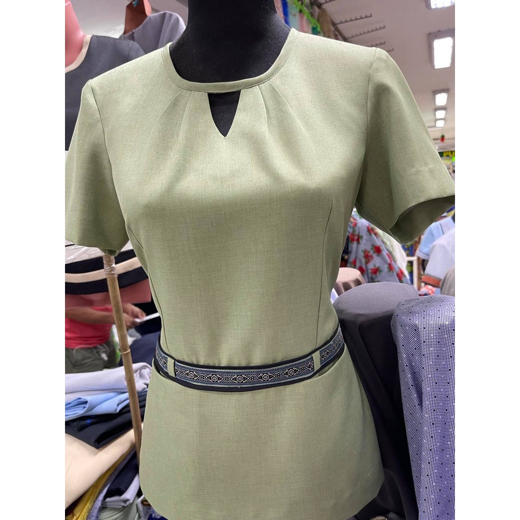 2021 Deped Uniform for teachers (fabric only) QUALITY FABRICS w ...