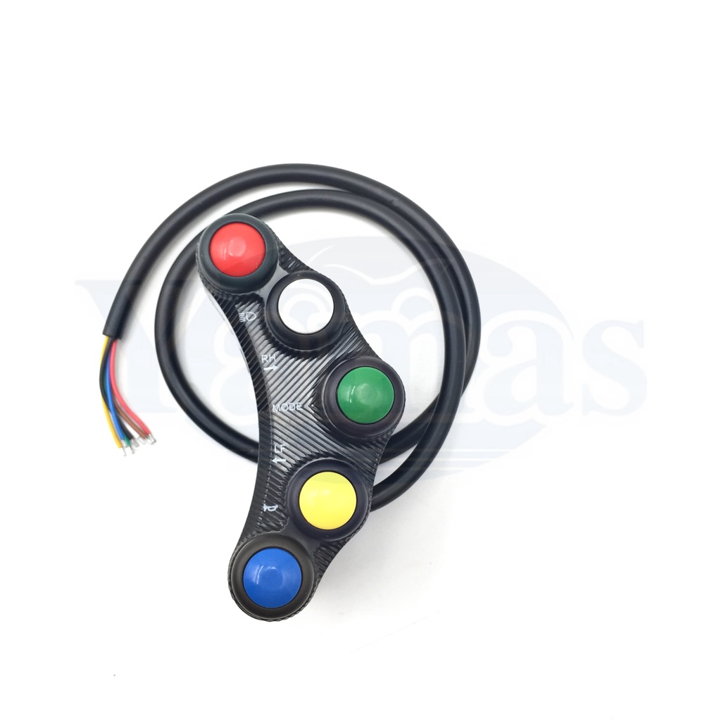 Universal Array Motorcycle Switches Race Bikes 22mm Handlebar Switches ...