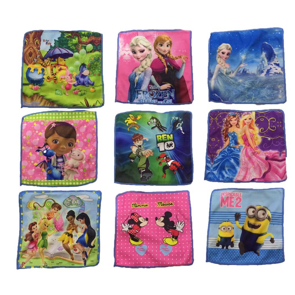 COD Cartoon Characters Face Towel Design for Kid's Girl/Boy (1PC ...