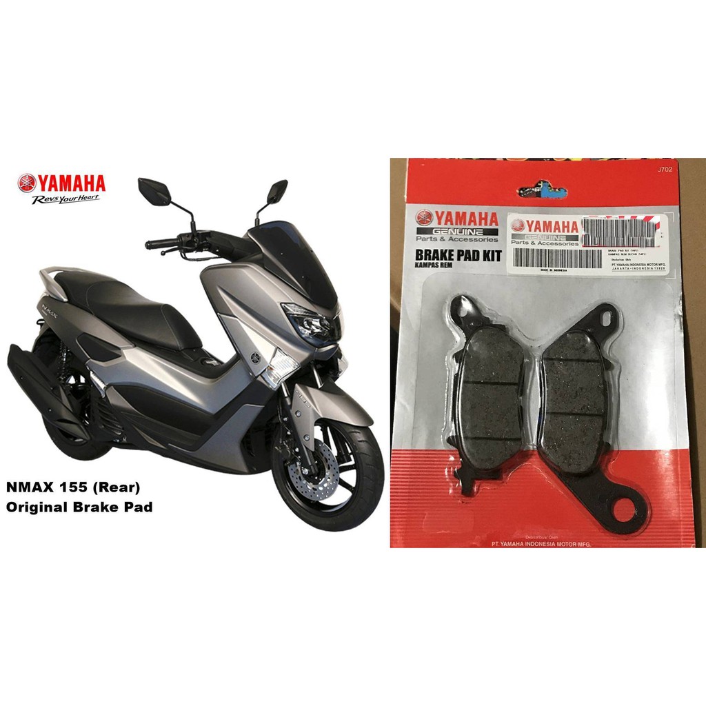 NMAX 155 Rear Brake Pad(Original) | Shopee Philippines
