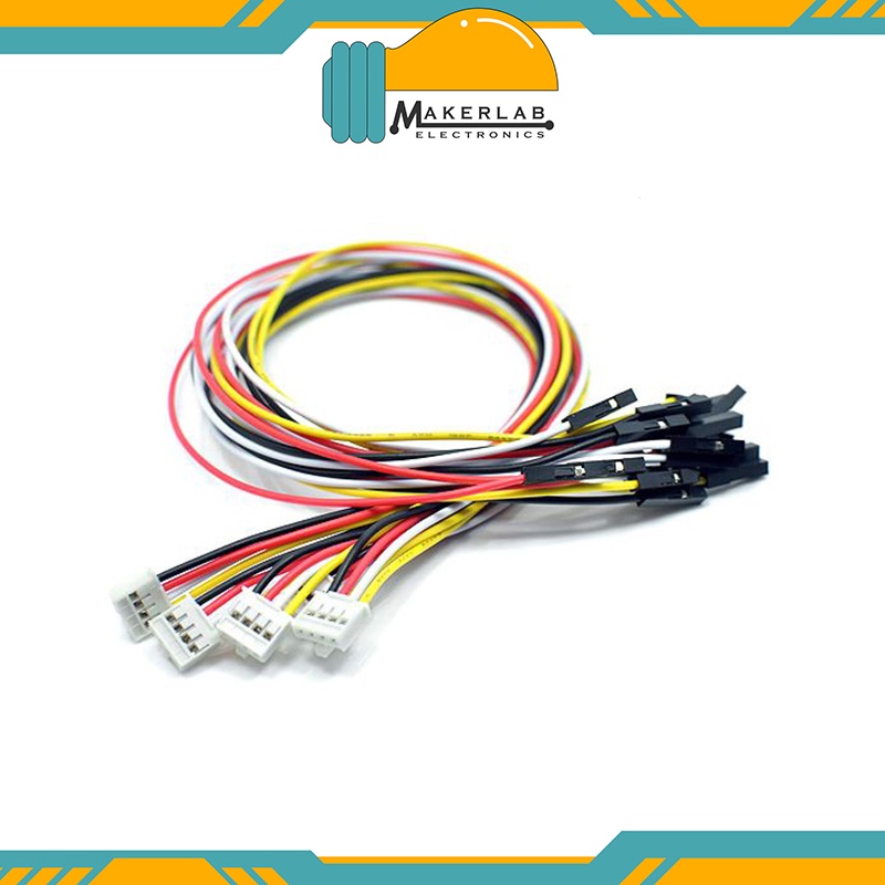 2pcs Grove 4-pin Male / Female Jumper to Grove 4 pin Conversion Cable ...