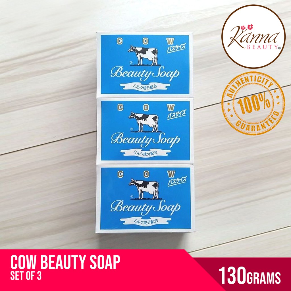 Cow Soap Blue 130g set of 3 | Shopee Philippines