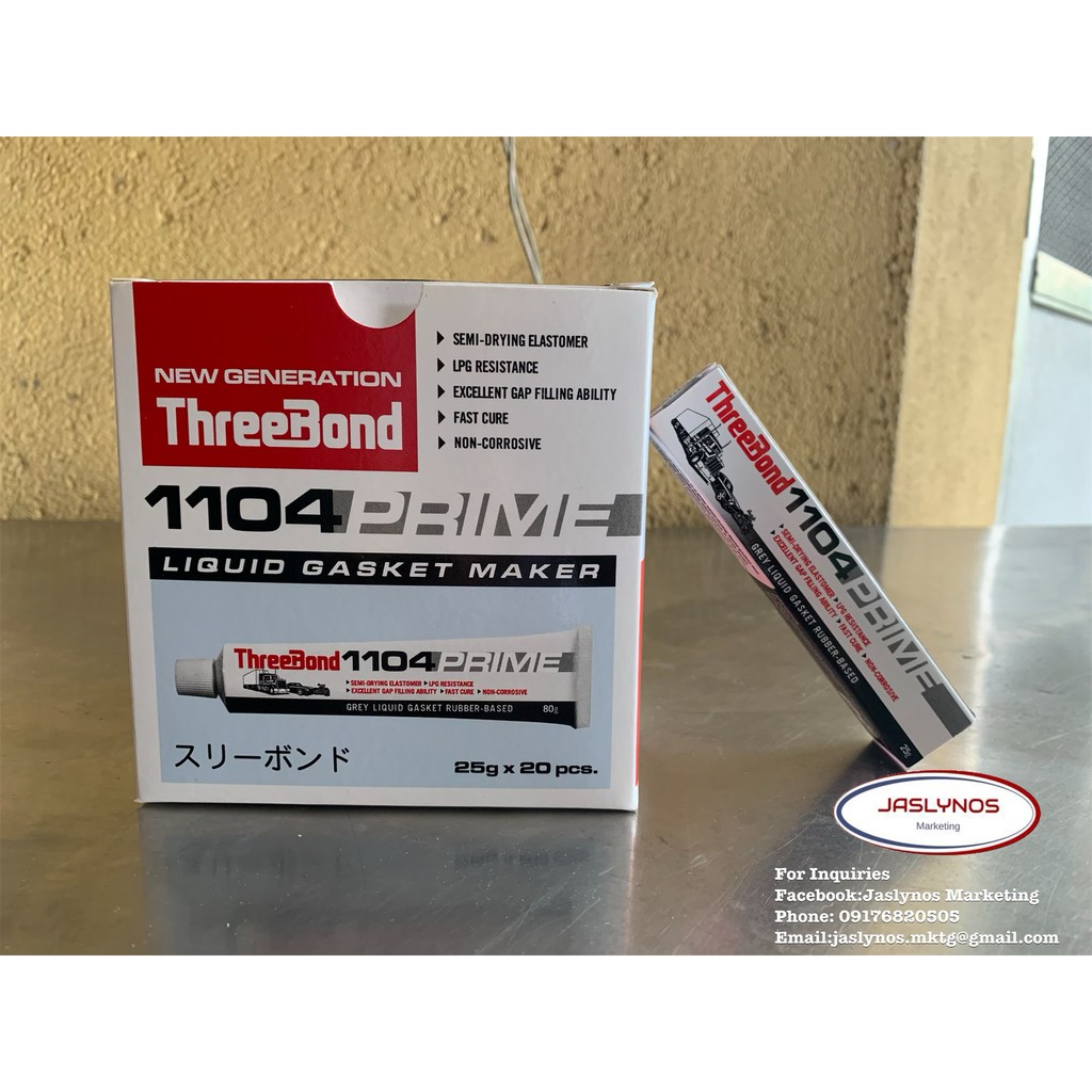 ThreeBond 1104 Prime Liquid Gasket Maker 25g | Shopee Philippines