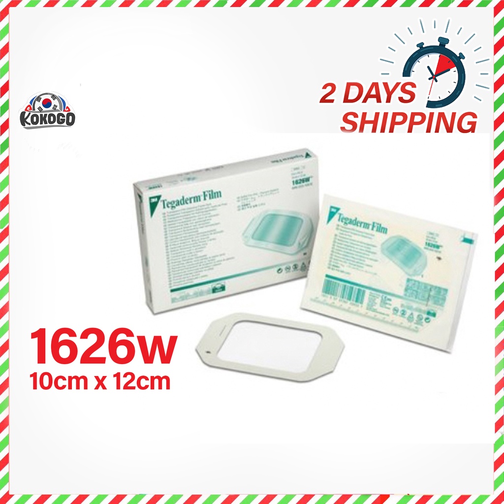 Tegaderm 3m Transparent Film Dressing 1622W, 1624W, 1626W | Shopee ...