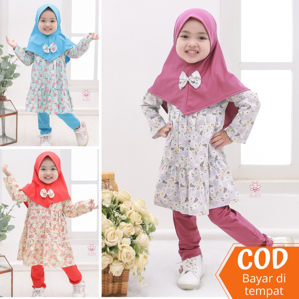 Taalia Leggings Set - 1-year-old Girls Clothes - Muslim Girls Clothes ...