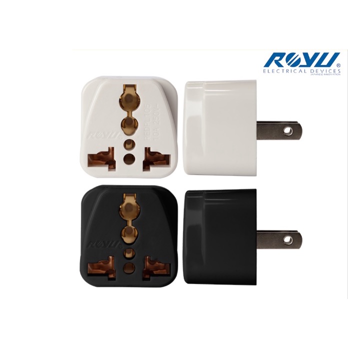 ROYU Universal Adapter (REDPL105, 250V~ 10A) | Shopee Philippines