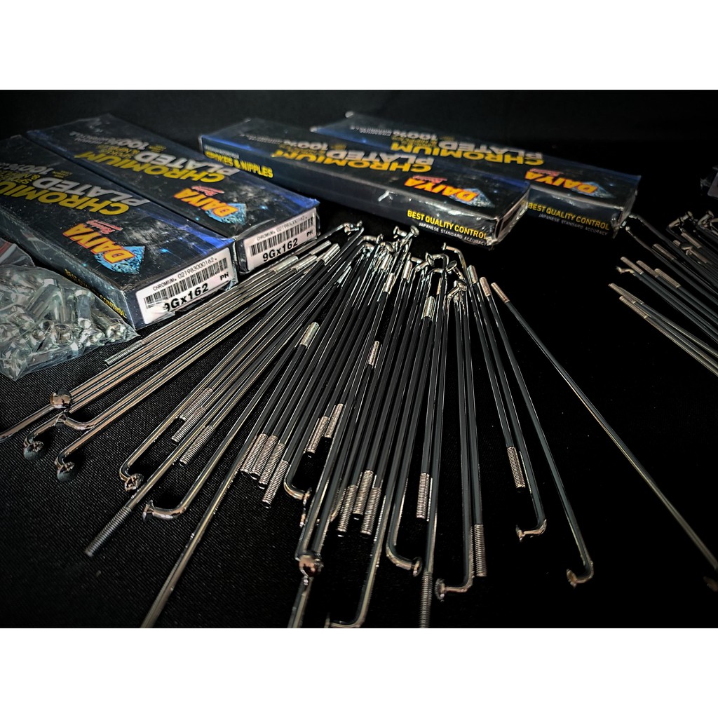 CHROMIUM SPOKES RIOS 185/120 RAIDER150 RAIDER150 FI XRM WAVE125 ...