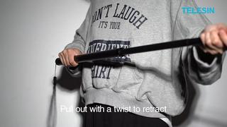 TELESIN 3.0M Carbon Fiber Invisible Stick UltraLongExtendable Monopod ...