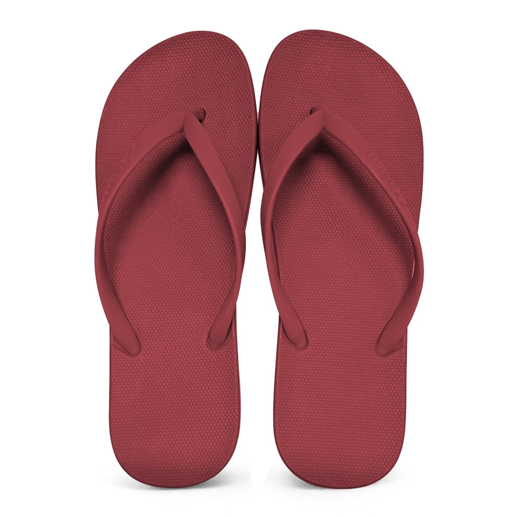 Caribbean Ladies Flip-flops: Tootsie (Maroon) | Shopee Philippines