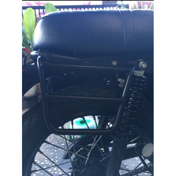 Kawasaki w175 w 175 SE tr cafe bag retaining siderack | Shopee Philippines