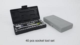 40 pcs combination socket wrench set | Shopee Philippines