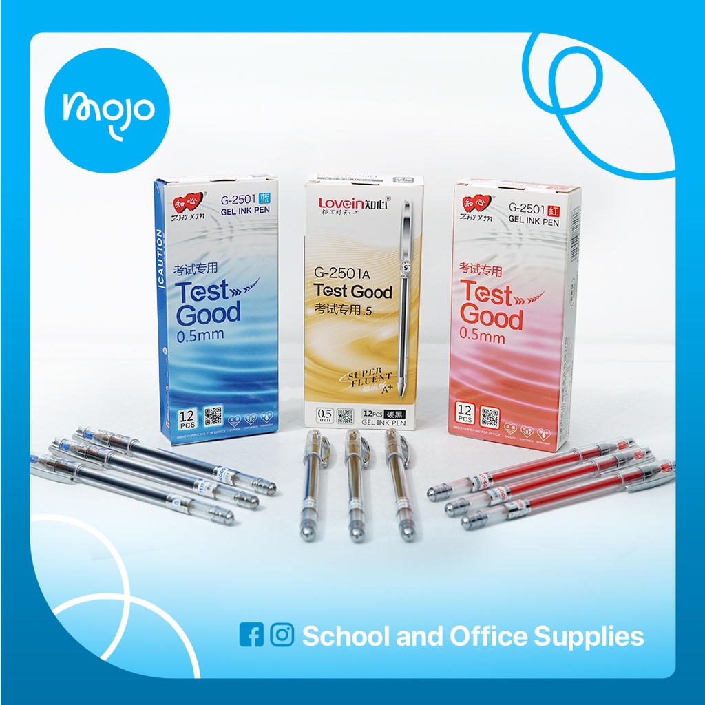 Test Good Gel Pen 0.5mm Sign Pen Sold Per Piece | Shopee Philippines