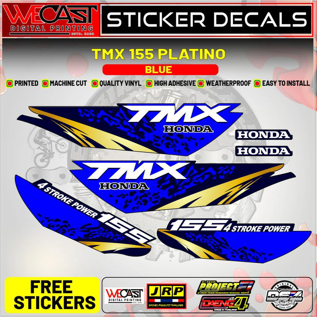 WECAST TMX 155 Platino Tank Decals Sticker for Motorcycle Accessories ...